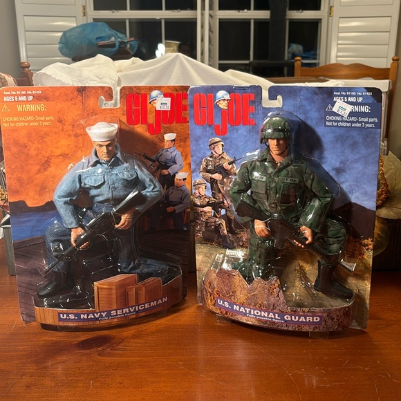 Hasbro | Toys | Vintage Nib 997 Gi Joe Us Navy Serviceman And Us ...